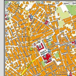 Mappa di Casarano - Centro Storico / Cartografia Aggiornata di Casarano ...