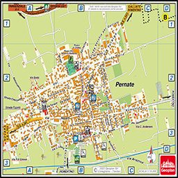 Mappa di Novara - Pernate / Cartografia Aggiornata di Novara @ Geoplan.it
