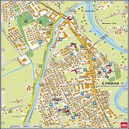 Mappa di Limena - Centro Storico / Cartografia Aggiornata di Limena ...