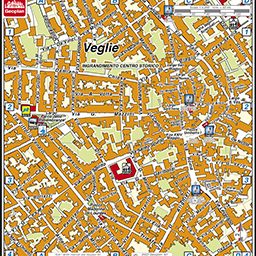 Mappa di Veglie - Centro Storico / Cartografia Aggiornata di Veglie ...