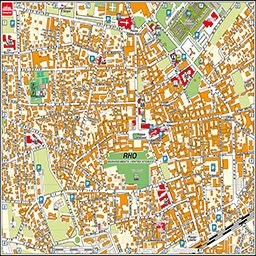 Mappa di Rho - Centro Storico / Cartografia Aggiornata di Rho @ Geoplan.it