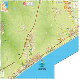 Mappa di PIneto / Cartografia Aggiornata di Pineto @ Geoplan.it