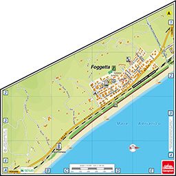 Mappa di PIneto - Foggetta / Cartografia Aggiornata di Pineto @ Geoplan.it