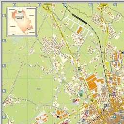 Mappa di Castellana Grotte / Cartografia Aggiornata di Castellana ...