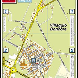 Mappa di Nardò - Villaggio Boncore (Riq.B) / Cartografia Aggiornata di ...