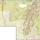 Mappa di Roma XIV Municipio - Monte Mario Zona Sud / Cartografia ...