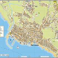 Mappa di Agrigento - San Leone (Riq.A) / Cartografia Aggiornata di ...