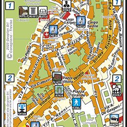 Mappa di Grottaminarda - Centro Storico / Cartografia Aggiornata di ...