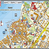 Mappa di Iseo - Centro Storico / Cartografia Aggiornata di Iseo ...