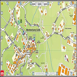 Mappa di Montesilvano - Montesilvano Colle / Cartografia Aggiornata di ...