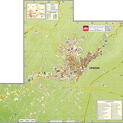 Mappa di Venosa / Cartografia Aggiornata di Venosa @ Geoplan.it