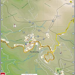 Mappa di Rieti - Terminillo (Riq.A) / Cartografia Aggiornata di Rieti ...