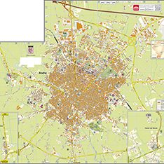 Mappa di Andria / Cartografia Aggiornata di Andria @ Geoplan.it