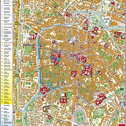 Mappa di Padova - Centro Storico / Cartografia Aggiornata di Padova ...