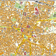 Mappa di Manduria - Centro Storico / Cartografia Aggiornata di Manduria ...