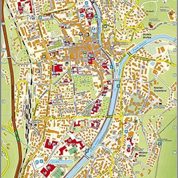 Mappa di Brixen-Ortszentrum / Bressanone-Centro Storico / Cartografia ...