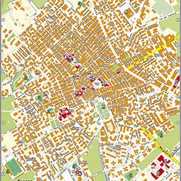 Mappa di Fasano - Centro Storico / Cartografia Aggiornata di Fasano ...