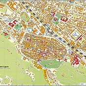 Mappa di Novi Ligure - Centro Storico / Cartografia Aggiornata di Novi ...