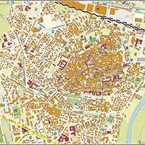 Mappa di Crema - Centro Storico / Cartografia Aggiornata di Crema ...
