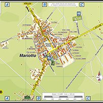 Mappa di Bitonto - Mariotto (Riq.B) / Cartografia Aggiornata di Bitonto ...