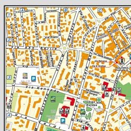 Mappa di Dalmine - Centro Storico / Cartografia Aggiornata di Dalmine ...
