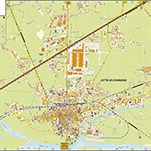 Mappa di Chivasso / Cartografia Aggiornata di Chivasso @ Geoplan.it
