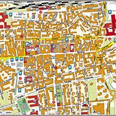 Mappa di Chivasso - Centro Storico / Cartografia Aggiornata di Chivasso ...