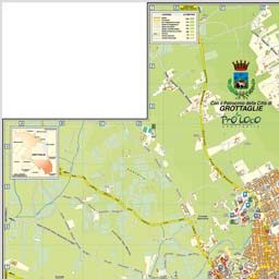 Mappa di Grottaglie / Cartografia Aggiornata di Grottaglie @ Geoplan.it
