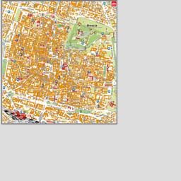 Mappa di Brescia - Centro Storico / Cartografia Aggiornata di Brescia ...