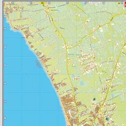 Mappa di Vittoria - Scoglitti (Riq.A) / Cartografia Aggiornata di ...