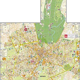 Mappa di Monza / Cartografia Aggiornata di Monza @ Geoplan.it