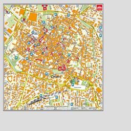Mappa di Chieri - Centro Storico / Cartografia Aggiornata di Chieri ...