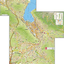 Mappa di Como / Cartografia Aggiornata di Como @ Geoplan.it