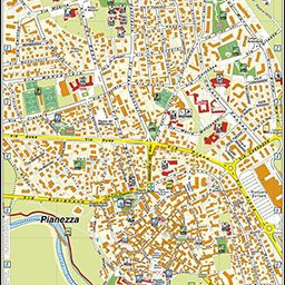 Mappa di Pianezza - Centro Storico / Cartografia Aggiornata di Pianezza ...