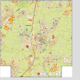 Mappa di Vimercate / Cartografia Aggiornata di Vimercate @ Geoplan.it