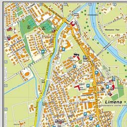 Mappa di Limena - Centro Storico / Cartografia Aggiornata di Limena ...
