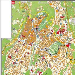 Mappa di Lanciano - Ingrandimento Zona Urbana / Cartografia Aggiornata ...