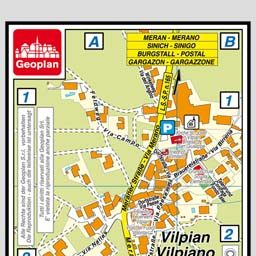 Mappa di Vilpian - Vilpiano - Auss.A-Riq.A / Cartografia Aggiornata di ...