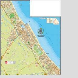 Mappa di Cesenatico / Cartografia Aggiornata di Cesenatico @ Geoplan.it