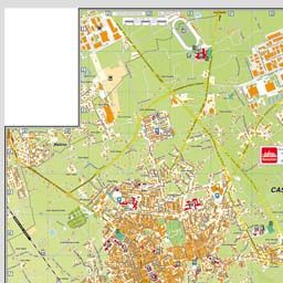 Mappa di Casarano / Cartografia Aggiornata di Casarano @ Geoplan.it