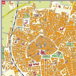Mappa di Acquaviva delle Fonti - Centro Storico / Cartografia ...