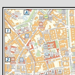 Milano Area B Mappa Dettagliata